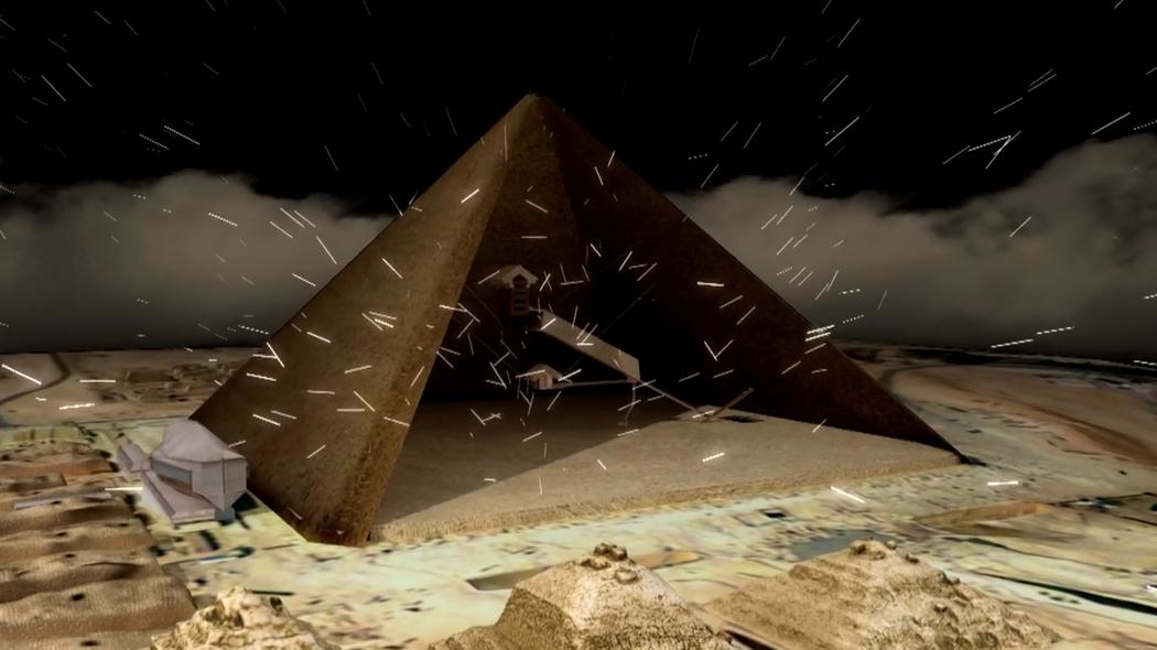 Particle Physics Helps Discover New Chamber in The Great Pyramid of ...