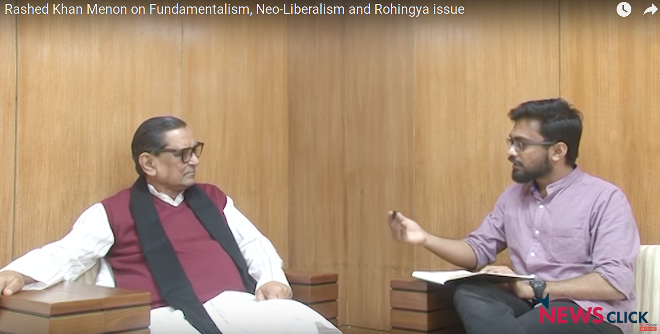Bangladesh: Rashed Khan Menon on Fundamentalism, Neo-Liberalism and Rohingya Issue | NewsClick