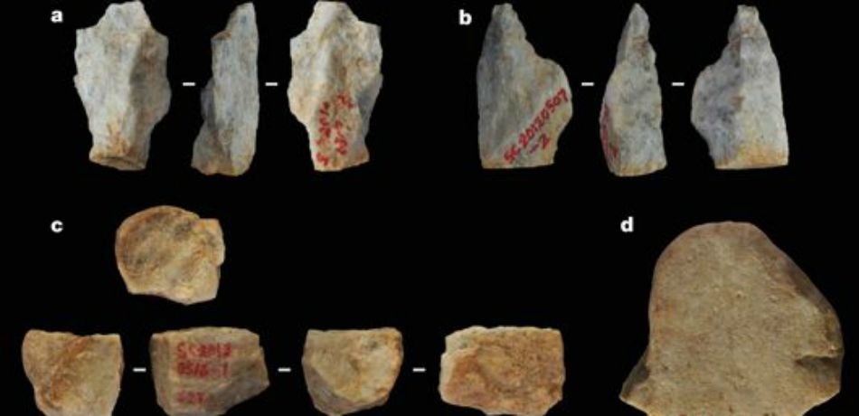 Ancient Stone tools Discovered from Shangchen in China