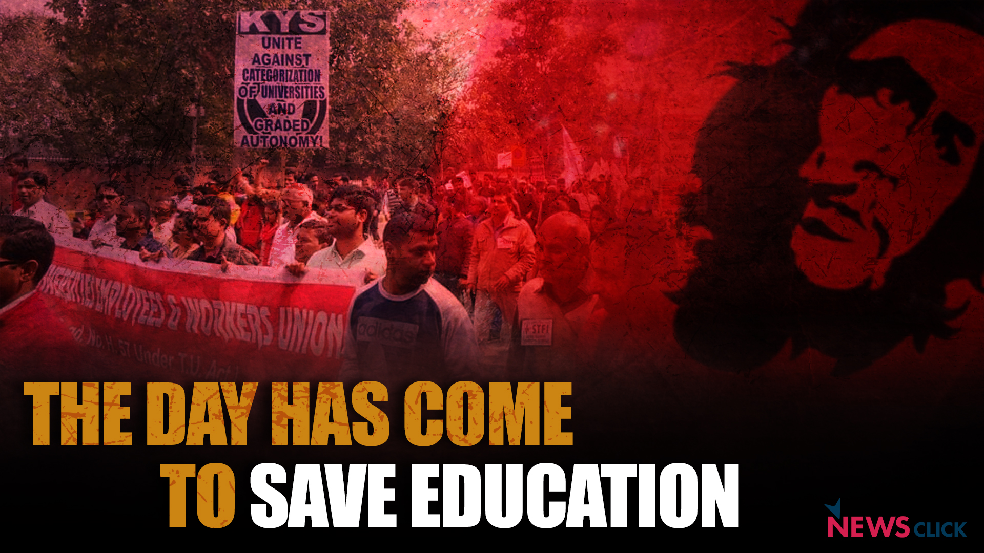 Save Education: 15,000 Teachers and Students Across India Unite | NewsClick