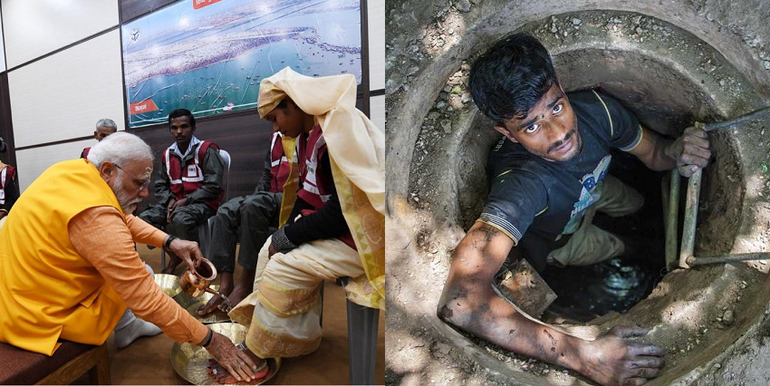 Mr Prime Minister, Manual Scavenging Work is Neither Spiritual Nor ...