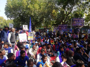 Elections 2019: Won’t Let Manuwadi Forces Come to Power in Delhi, Says ...