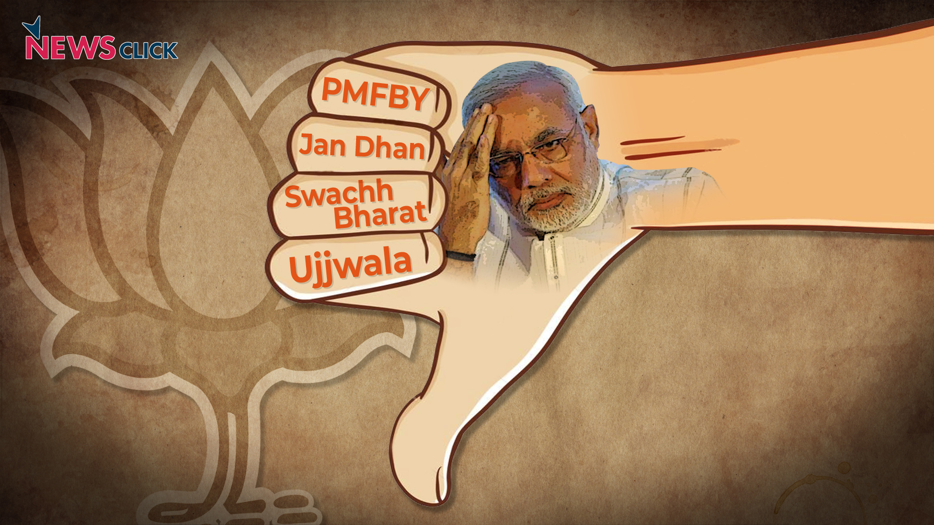 Elections 2019: The Truth Behind Modi Govt’s Pet Schemes -- I | NewsClick