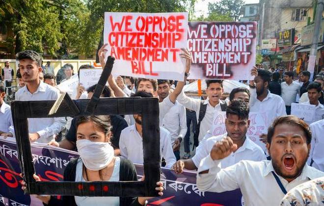 Protests Erupt in Assam as the Union Cabinet Approves CAB | NewsClick