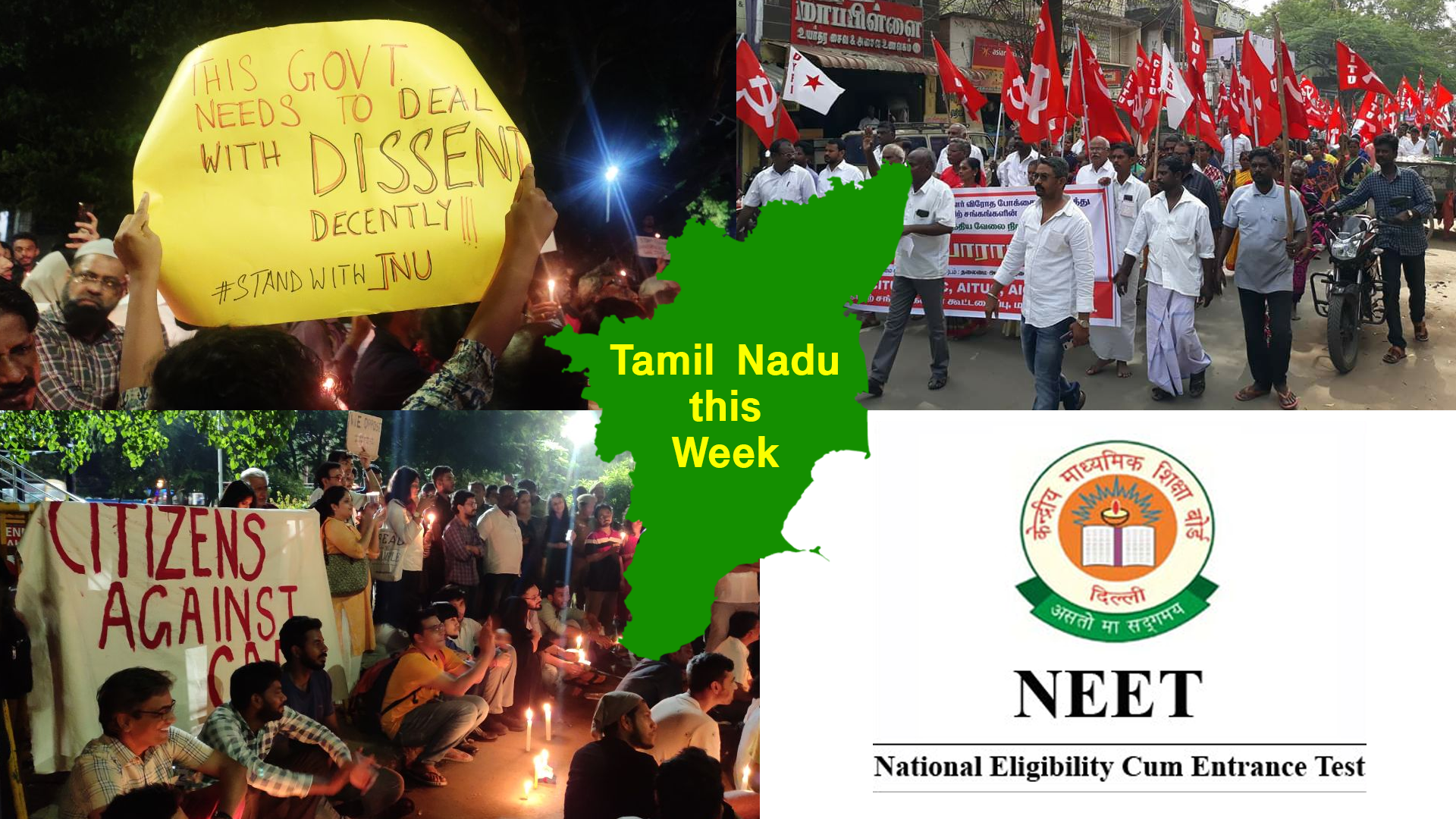 TN This Week: General Strike, CAA Protests, Govt Appeal against NEET ...