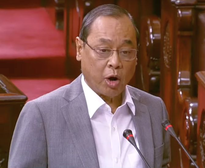 Ranjan Gogoi Takes Oath Amid 'Shame' Slogans, Walkout in Rajya Sabha ... Ranjan Gogoi Takes Oath Amid 'Shame' Slogans, Walkout in Rajya Sabha ...