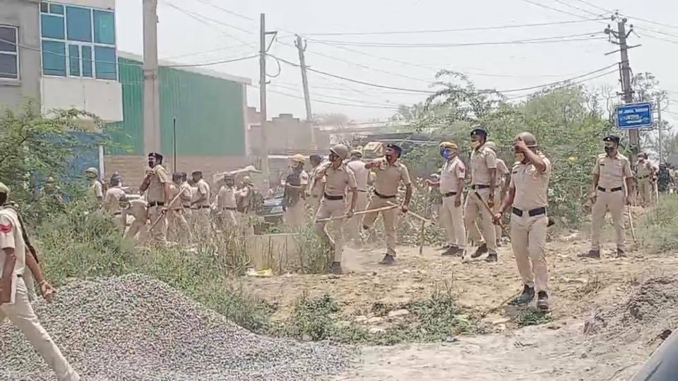 Farm Laws: Protesters Face Brute Police Force in Hisar, Released Later ...