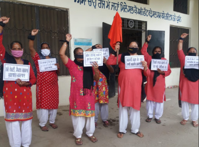 ASHA Workers Wear Black Badge in West Bengal in Support of Nationwide ...