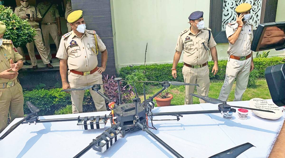 UAV With IED Shot Down as Hostile Drones Frequent J&K Skies | NewsClick