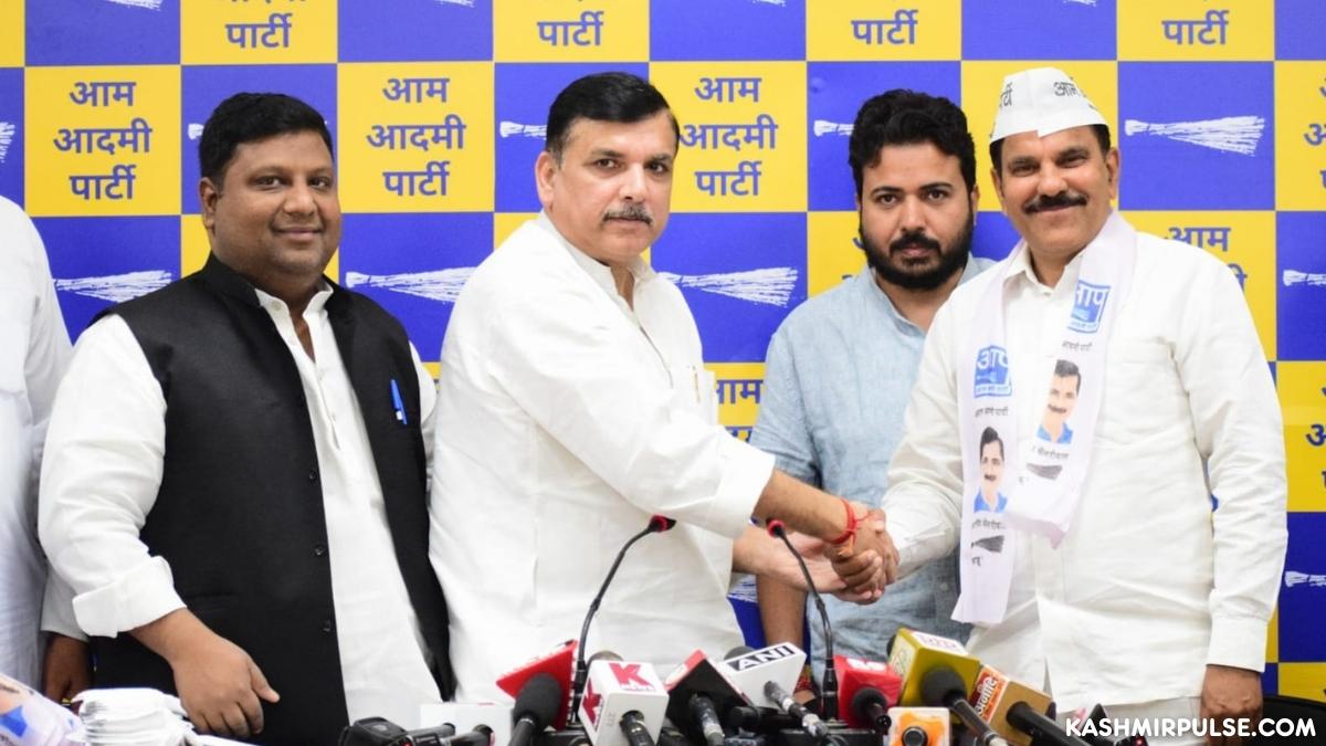 Former Minister Harsh Dev Singh Leaves Panther's Party to Join AAP in J ...