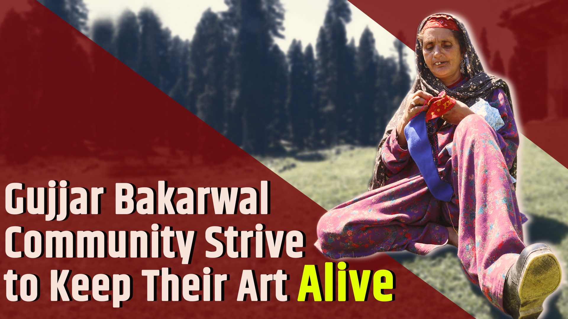 Women of the Gujjar Bakarwal Community Strive to Keep Their art of ...