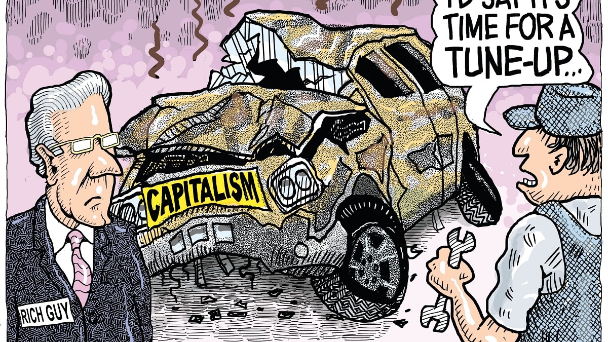 Pro Capitalism Cartoon