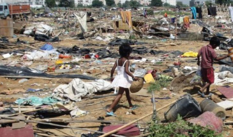 Over 2 Lakh People 'Forcibly Evicted' in 2021, Around 36,000 Houses ...