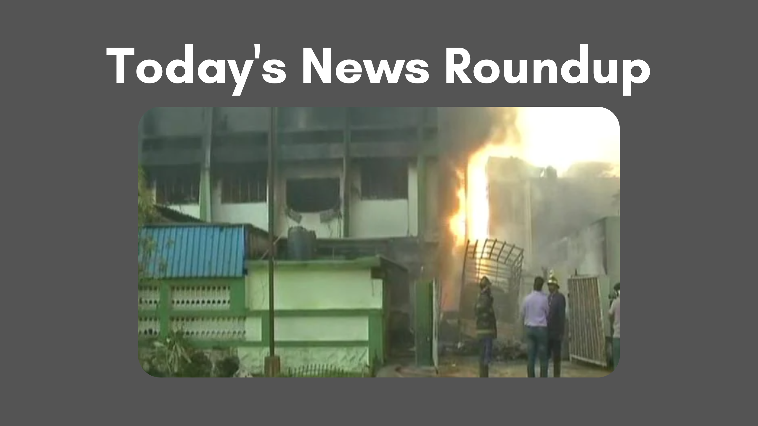 Maharashtra: 4 Workers Killed in Rashtriya Chemical Factory Explosion ...