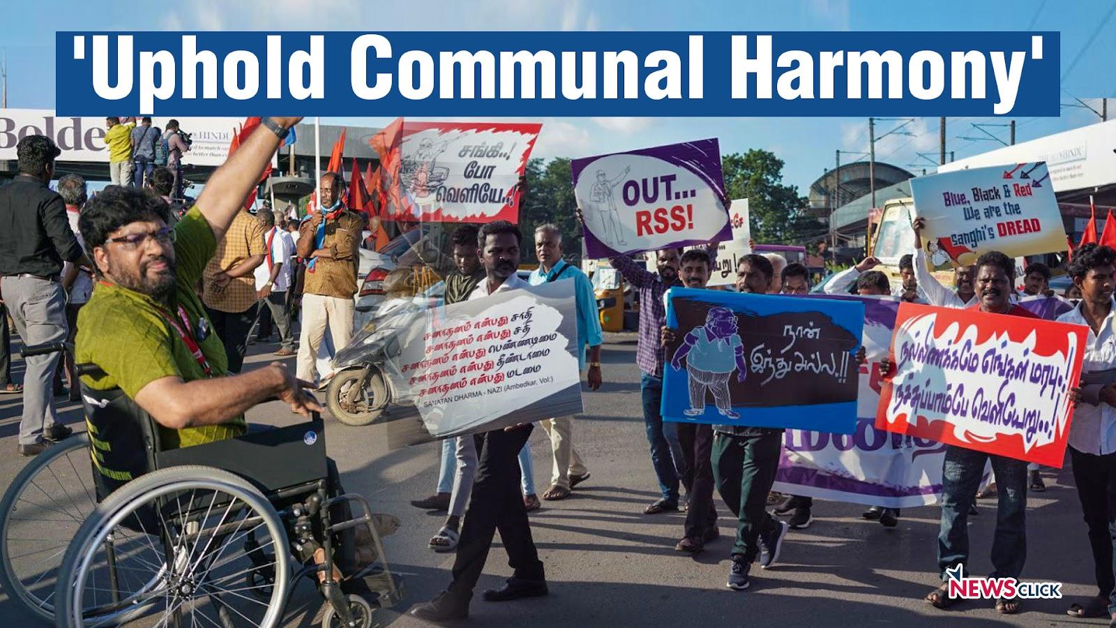 TN This Week: Left, Secular Parties Hold Human Chain Against Divisive ...