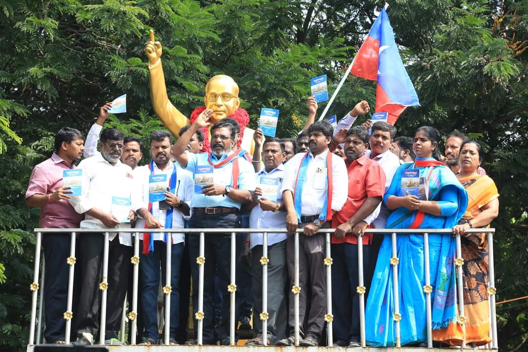Tamil Nadu: VCK Distributes Manu Smriti, Takes on RSS in Ideological ...