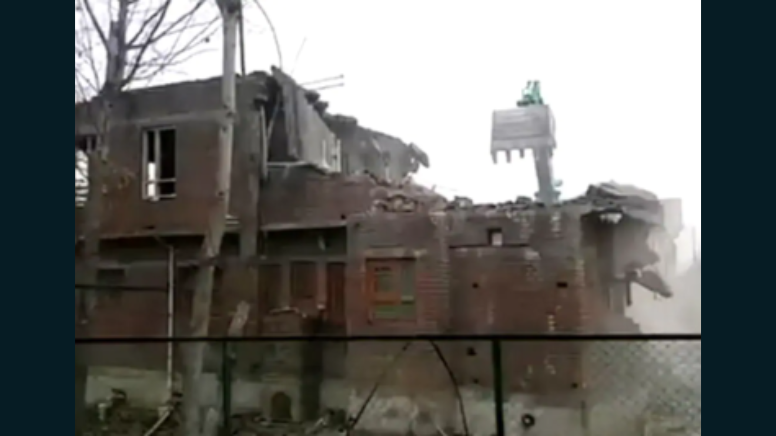 J&K: Authorities Bulldoze "Illegal" House of a Designated Terrorist in ...