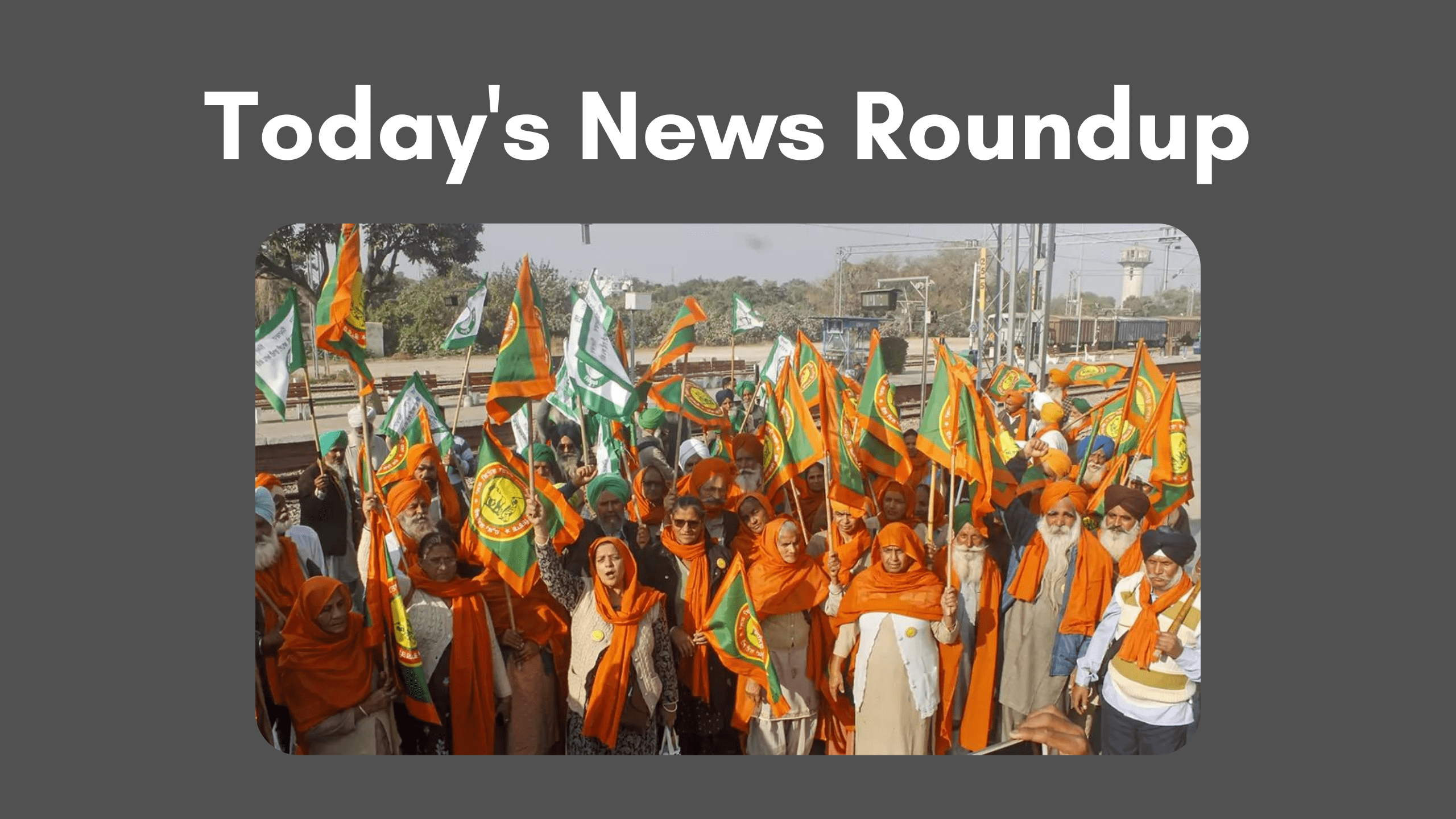 Punjab: Farmers Remove Police Barricades to Join Protest Against ...