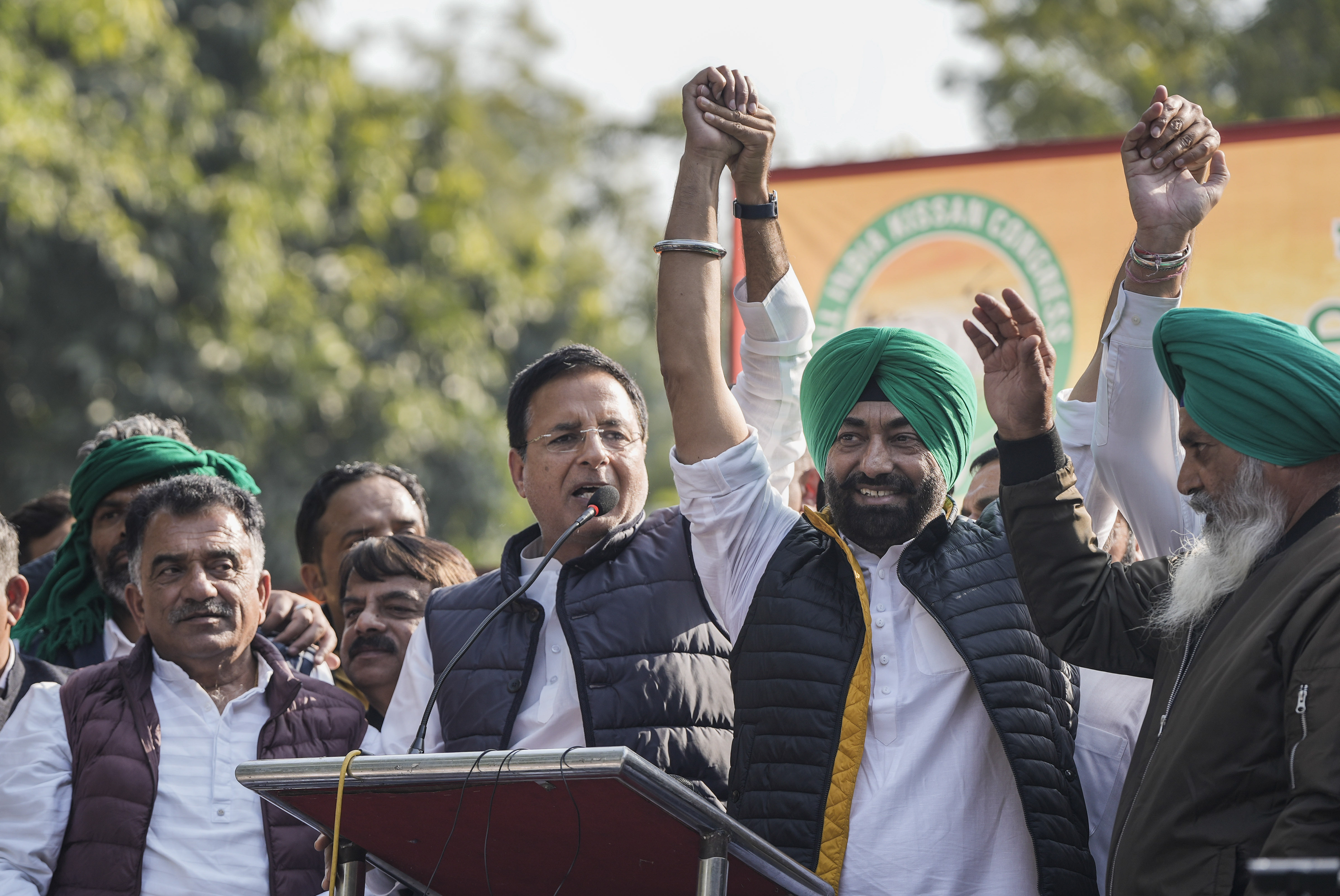 Delhi: Farmers Stage Protest at Jantar Mantar, Demand Legal Guarantee ...