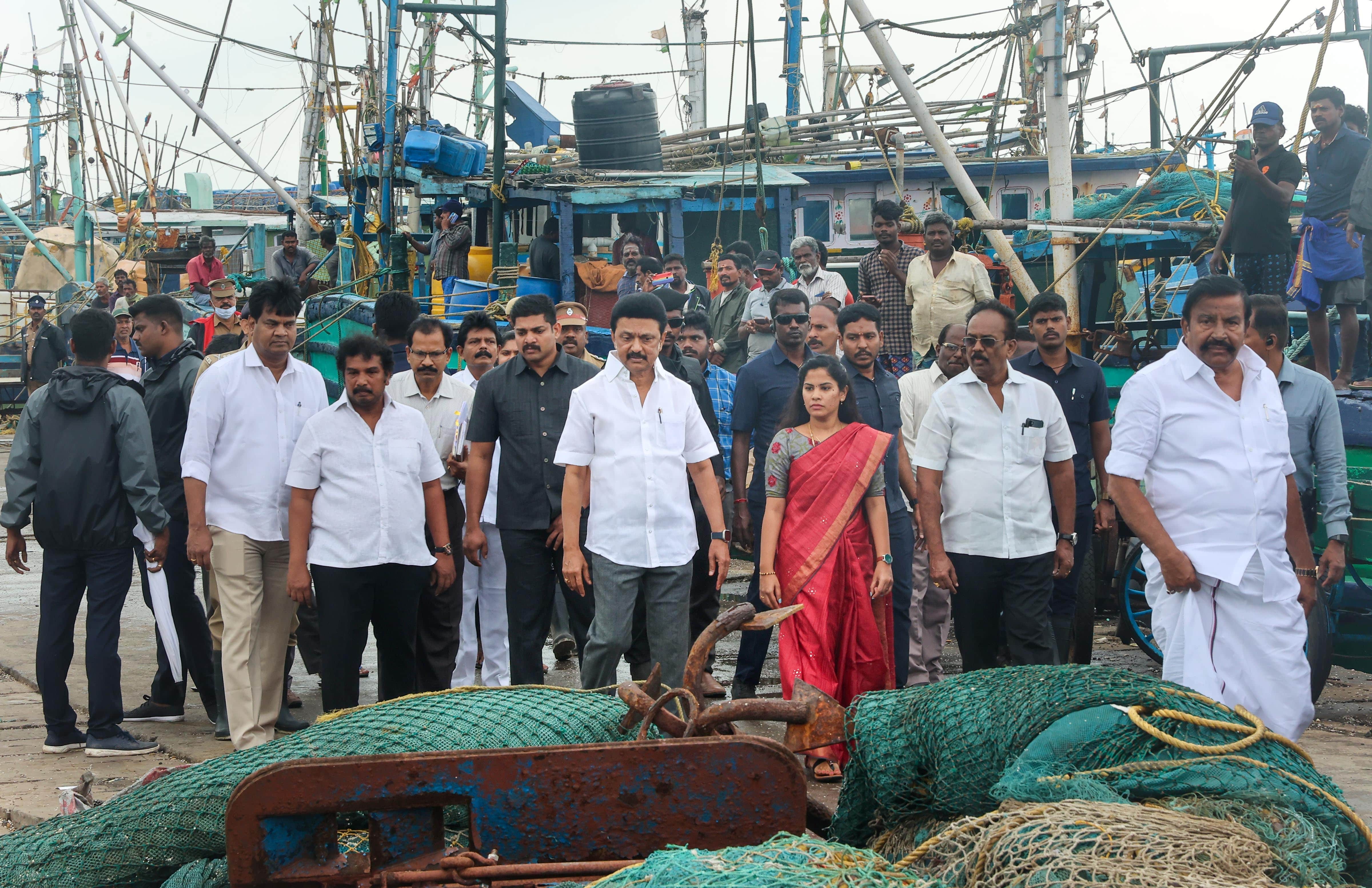 Cyclone Mandous Makes Landfall, Four Killed, More than 150 Fishing ...