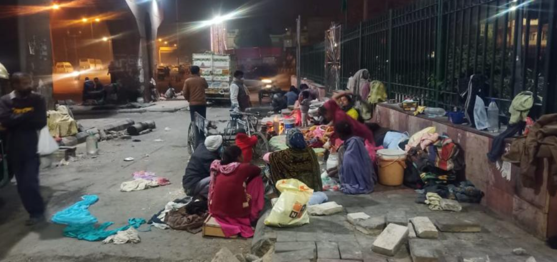 Ground Report: People Deprived of Shelter Homes in Delhi's Freezing ...