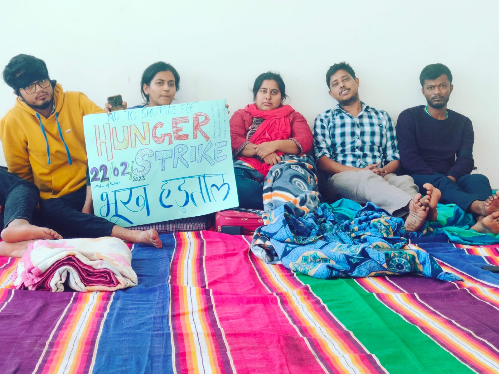 APU Students Commence Hunger Strike Against Shuttle Fees | NewsClick
