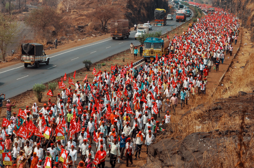 Maharashtra: Kisan Long March Awaits Govt Announcement; Ready for Long ...