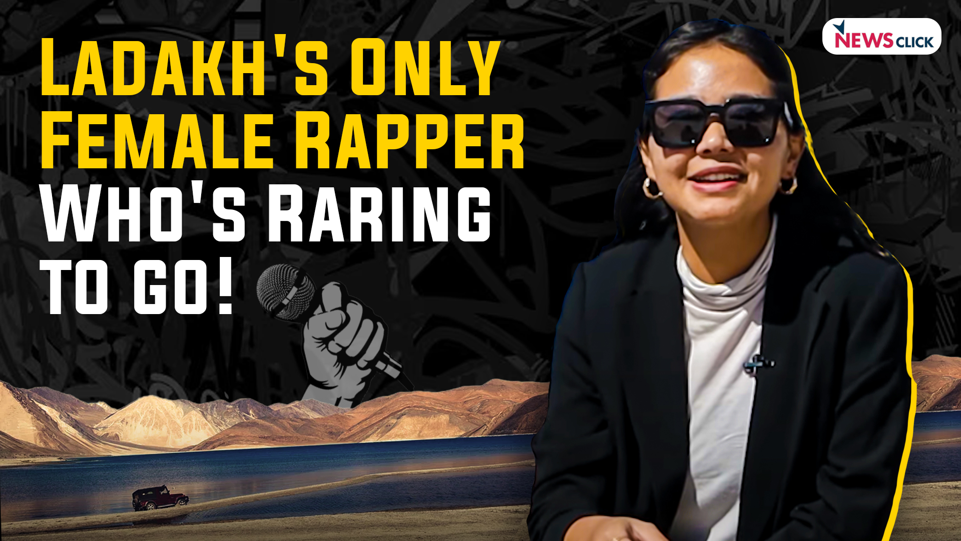 Ladakh's Only Female Rapper Who's Raring to go! | NewsClick