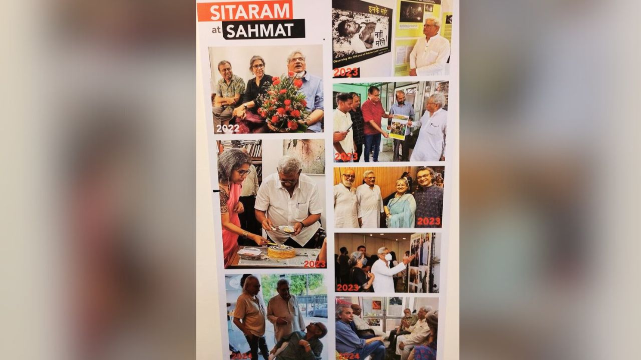 SAHMAT Dedicates Exhibition on its 35-Year-Old Journey to Sitaram ...