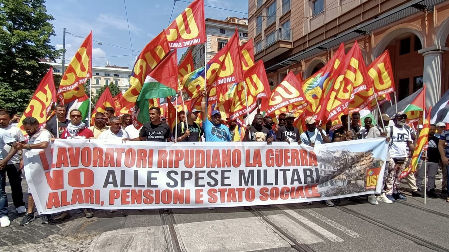 Italian Workers Strike Against War and Militarization | NewsClick