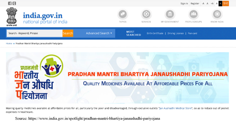 Political Advertising in the Pradhan Mantri Bharatiya Janaushadhi ...