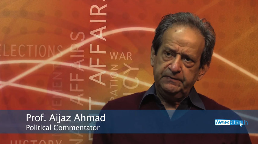 Aijaz Ahmad : West Changes Stand from ‘Assad Must Go’ to ‘Assad Must Go ...