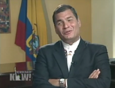 Ecuadorian President Rafael Correa on Global Capitalism | NewsClick