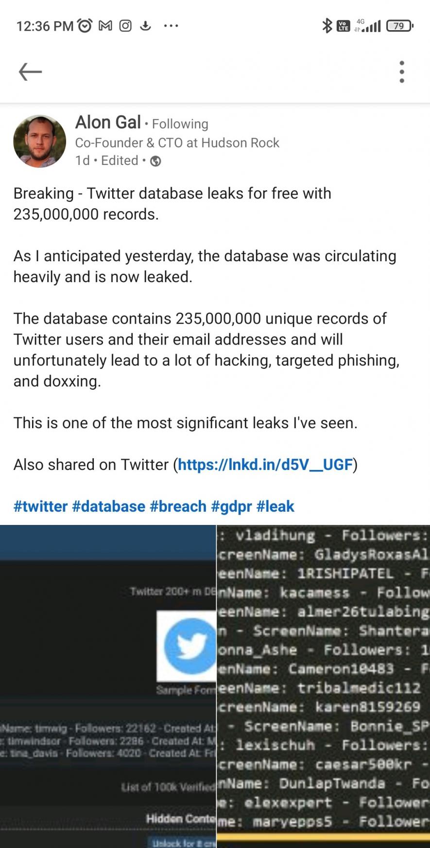 Emails of 200 Million Twitter Users Leaked in Massive Data Breach ...
