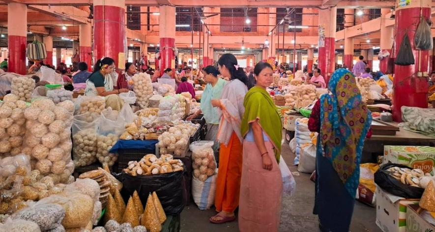 Manipur: Around Imphal's Women's Market, Heat & Conflict Pushing ...